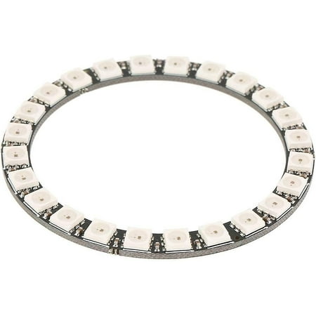 Jinxiu Led Ring Light, 24 Bits Ws2812 5050 Rgb Lamp Panel Round Led ...