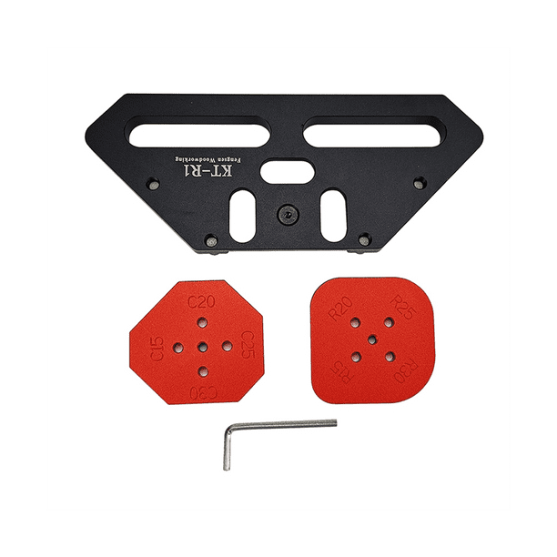 Kt-R1 Woodworking Arc Positioning Template Woodworking Rounded Corner R ...