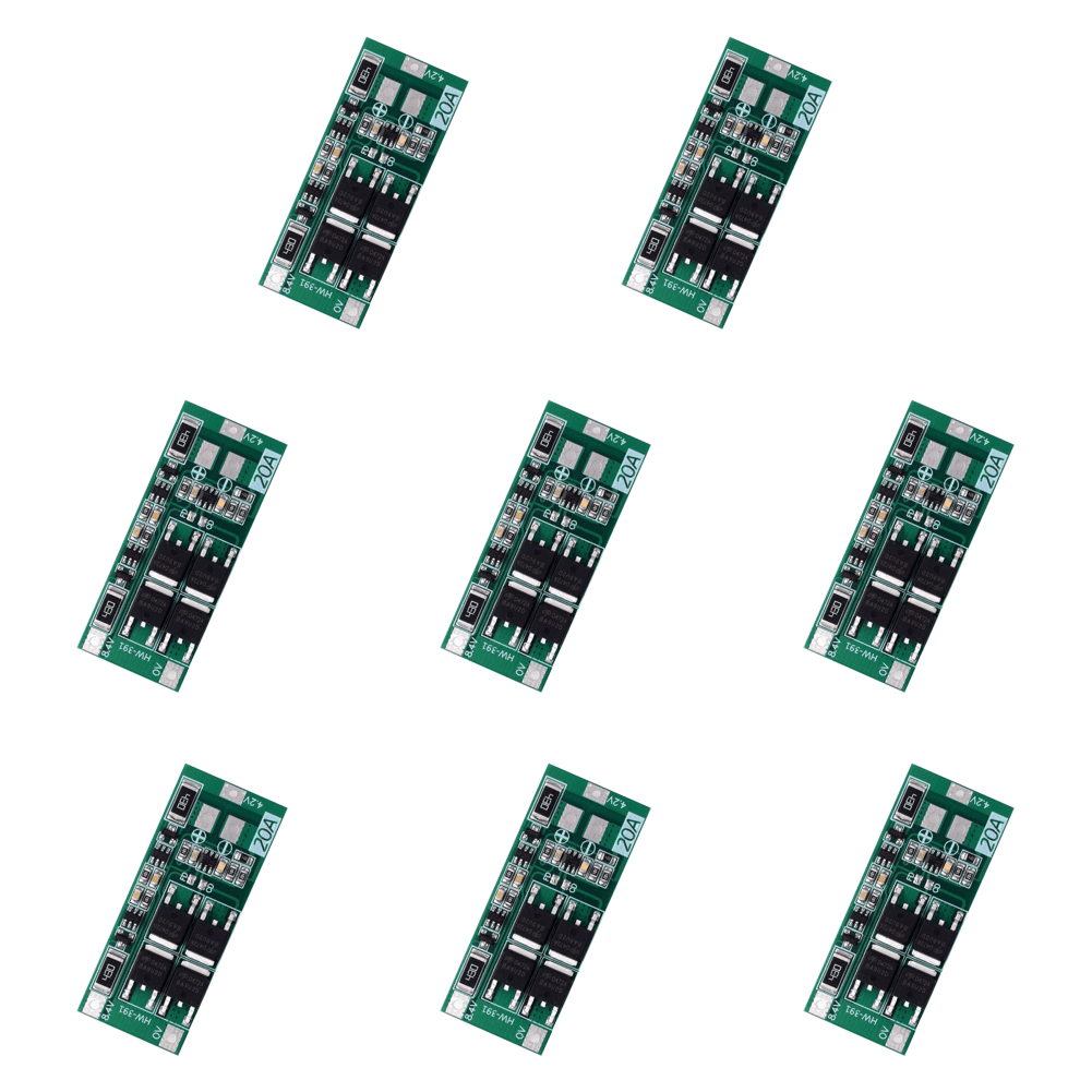 Módulo BMS del tablero protección cargador batería litio HW-391 2S 20A ...