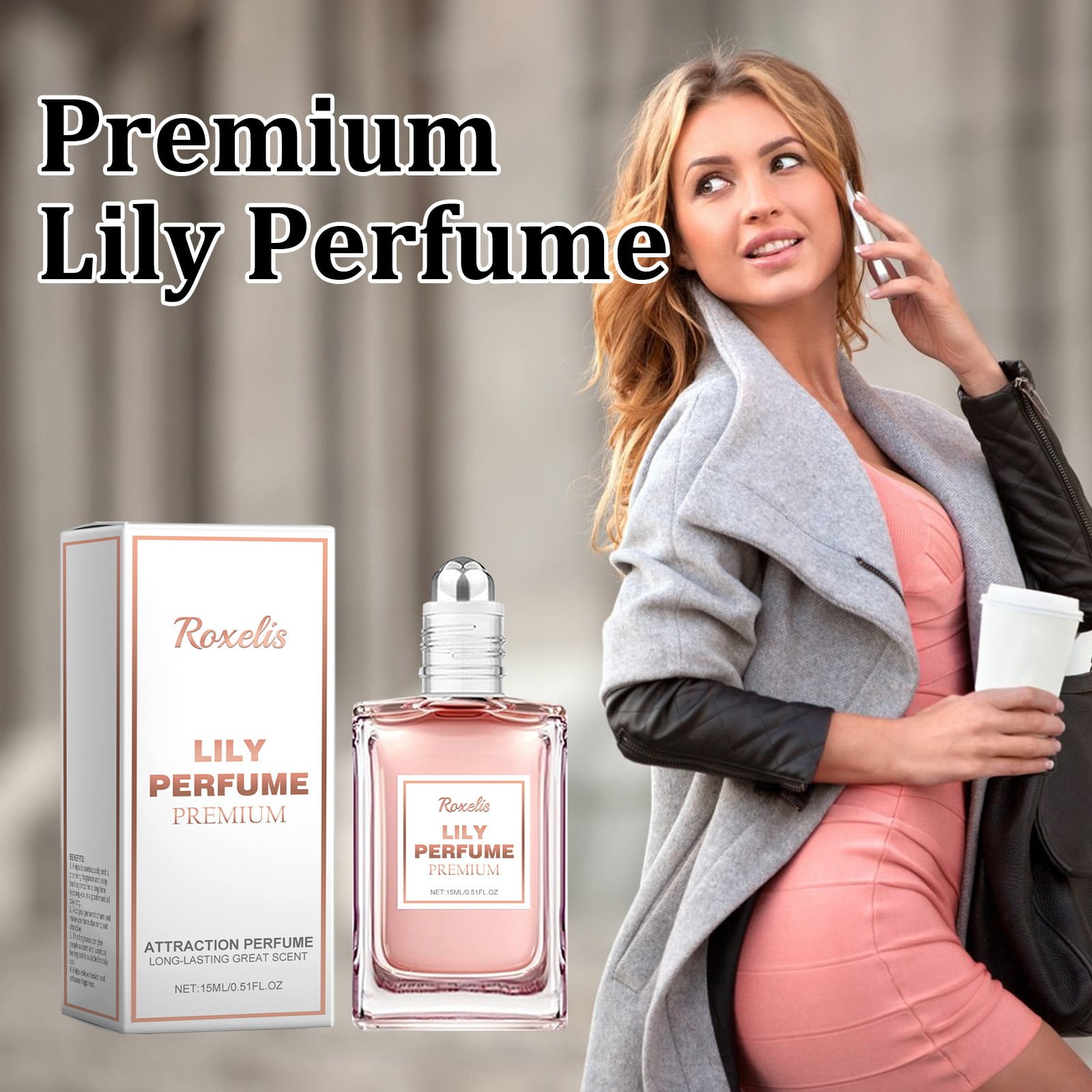 Perfume de feromonas para mujeres, perfumes para atraer a los hombres, aceite roll-on de ...