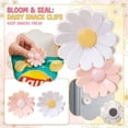 3.54in Daisy Flower Bag Clips Magnet, Reusable Food Sealing Clips ...