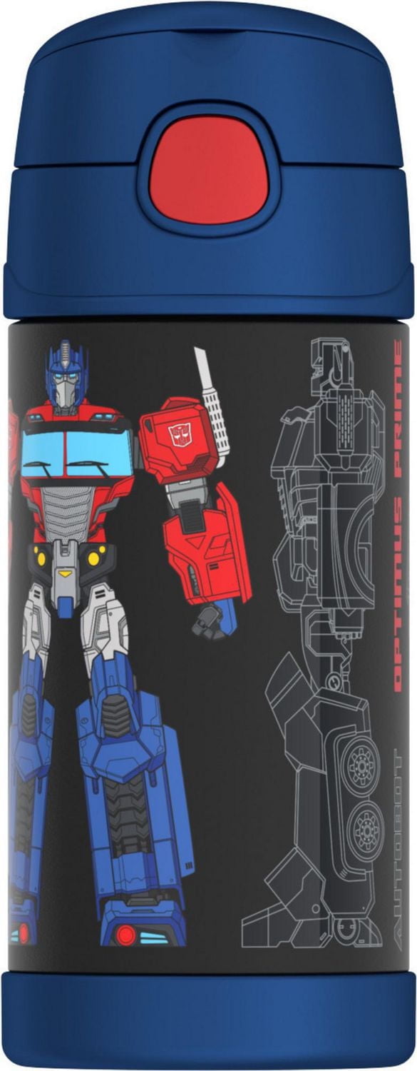 Thermos Funtainer 12 Oz Vacuum Insulated Straw Bottle, Transformers ...