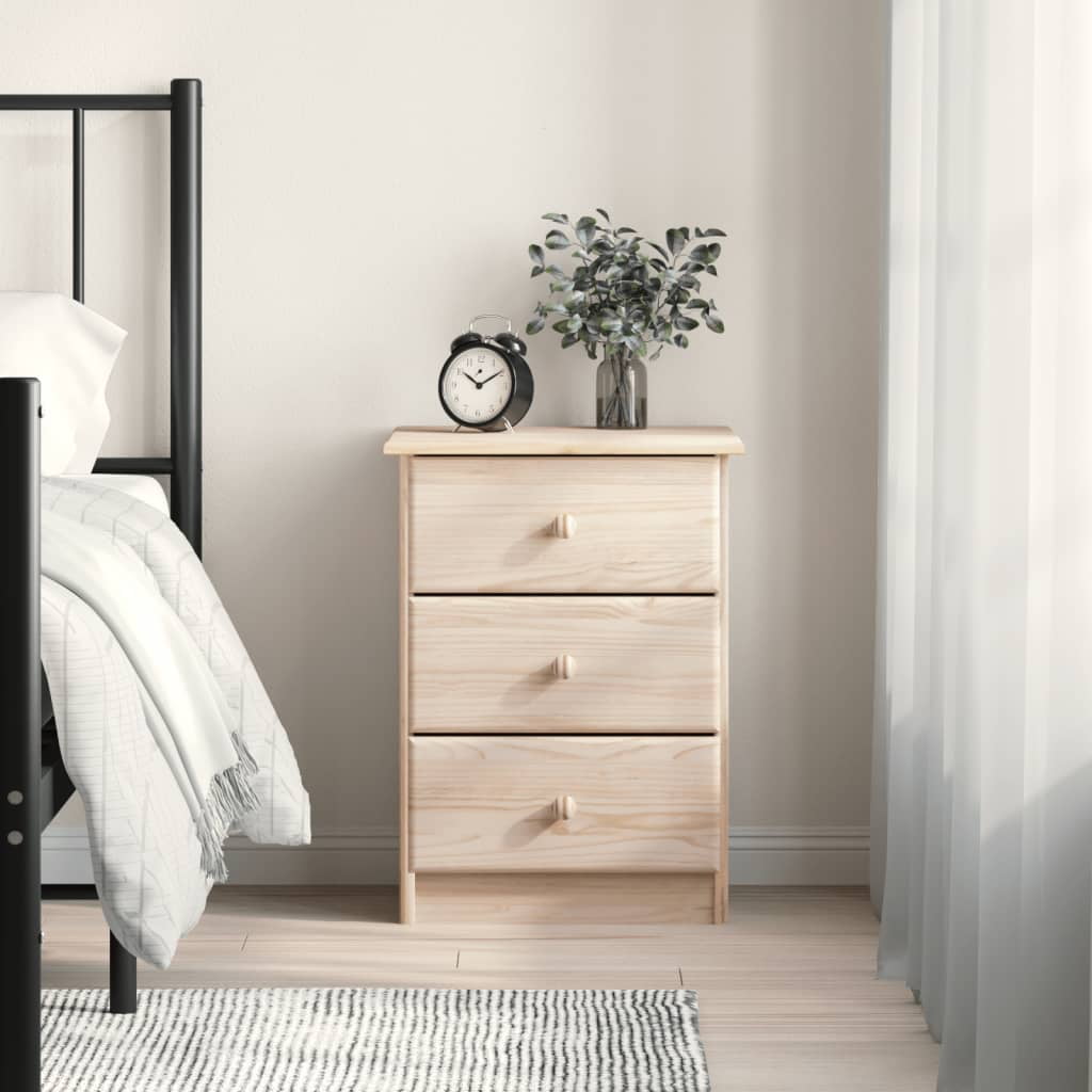 Click here for Vidaxl Bedside Cabinet Alta 41x35x55.5 Solid Wood... prices