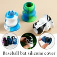 1Pc Baseball bat silicone cover Knob Baseball / Softball Bat Choke Grip ...