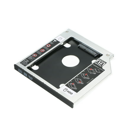 Hard Drive Caddy Tray SATA 2nd HDD SSD Caddy Case for 9.5mm Universal ...
