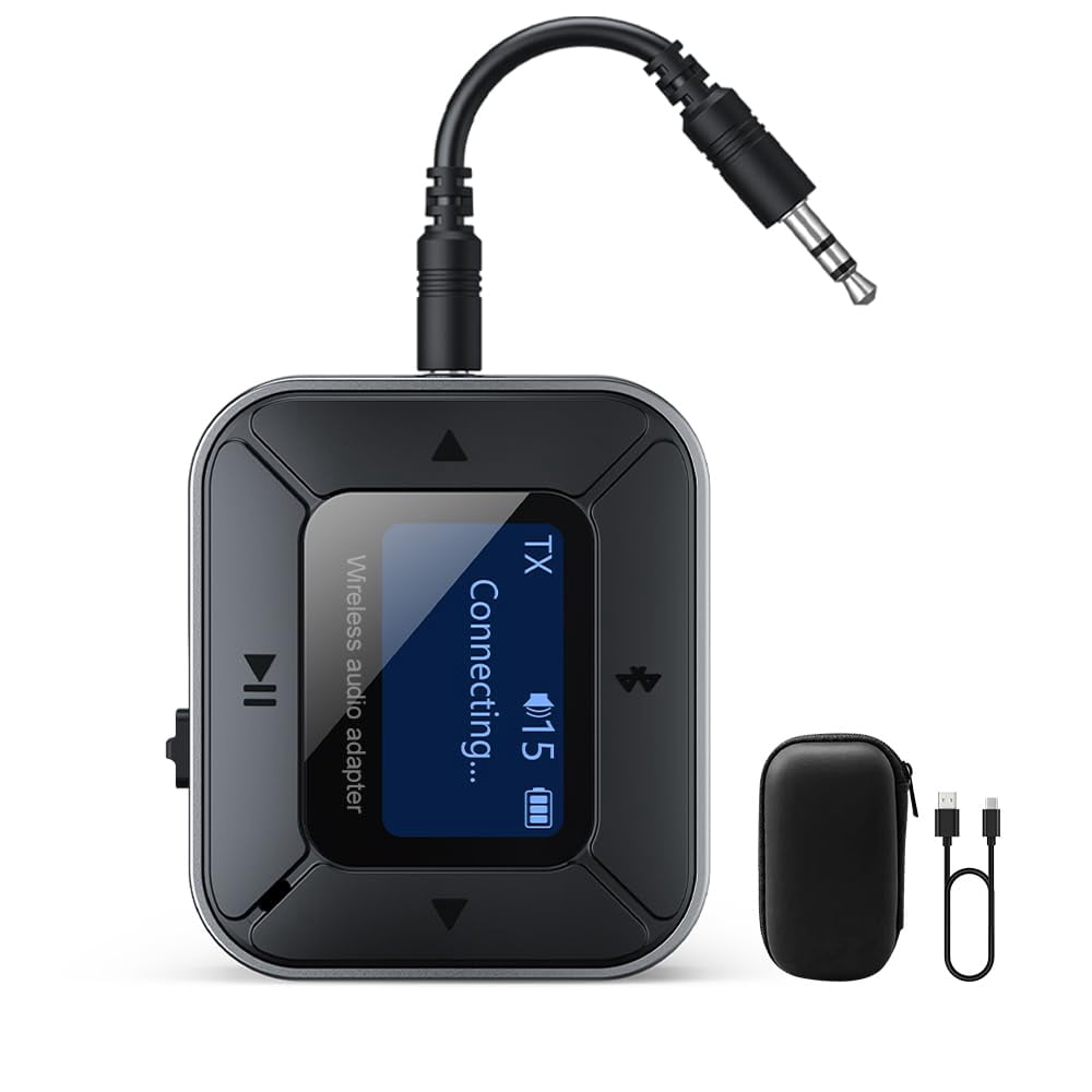 Transmisor y receptor Bluetooth ifofo 2-en-1 Bluetooth 5.3 | Bodega ...