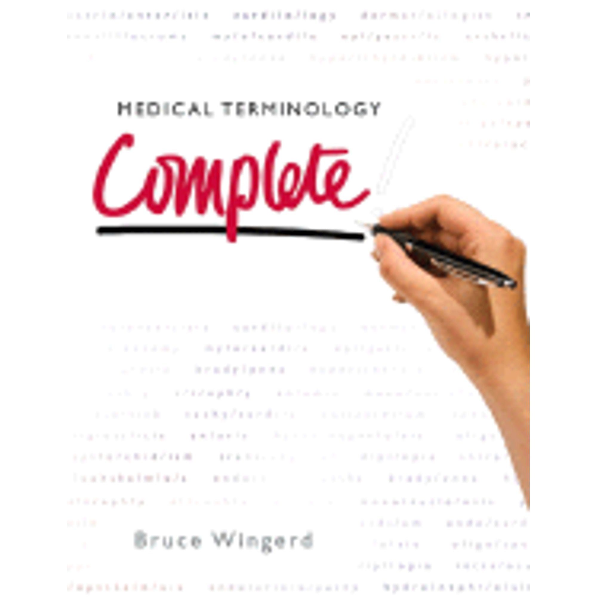 Medical Terminology Complete! [With DVD] - Walmart.com
