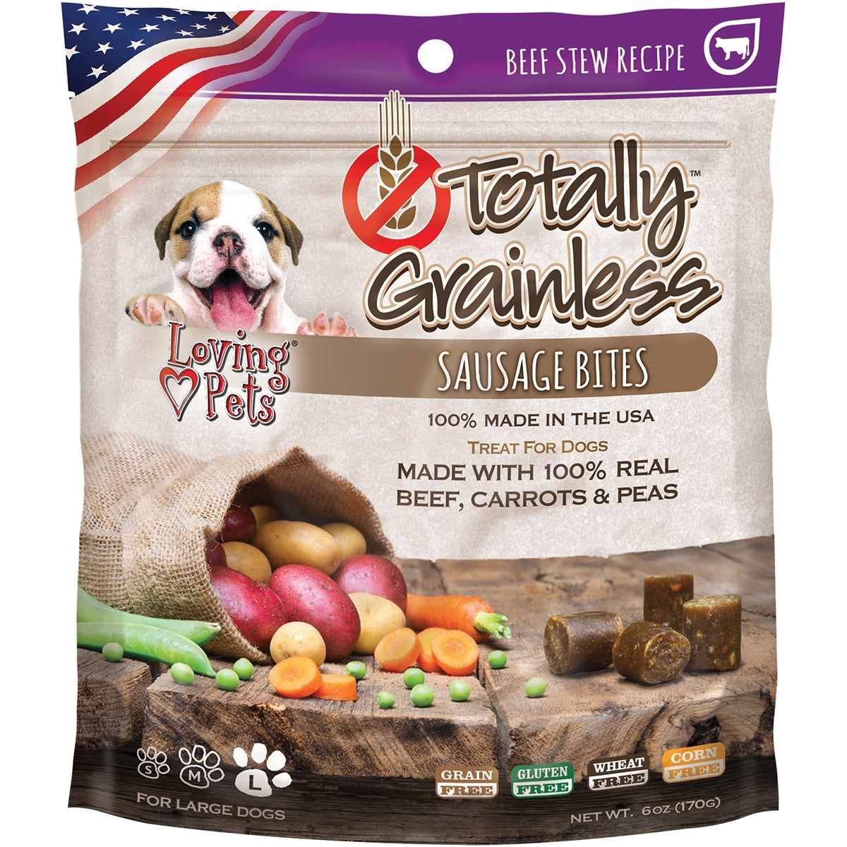 Click here for Loving Pets Totally Grainless Sausage Bites 6oz-Be... prices