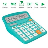 Calculator, Helect Standard Function Desktop Calculator (Blue) - H1001B ...