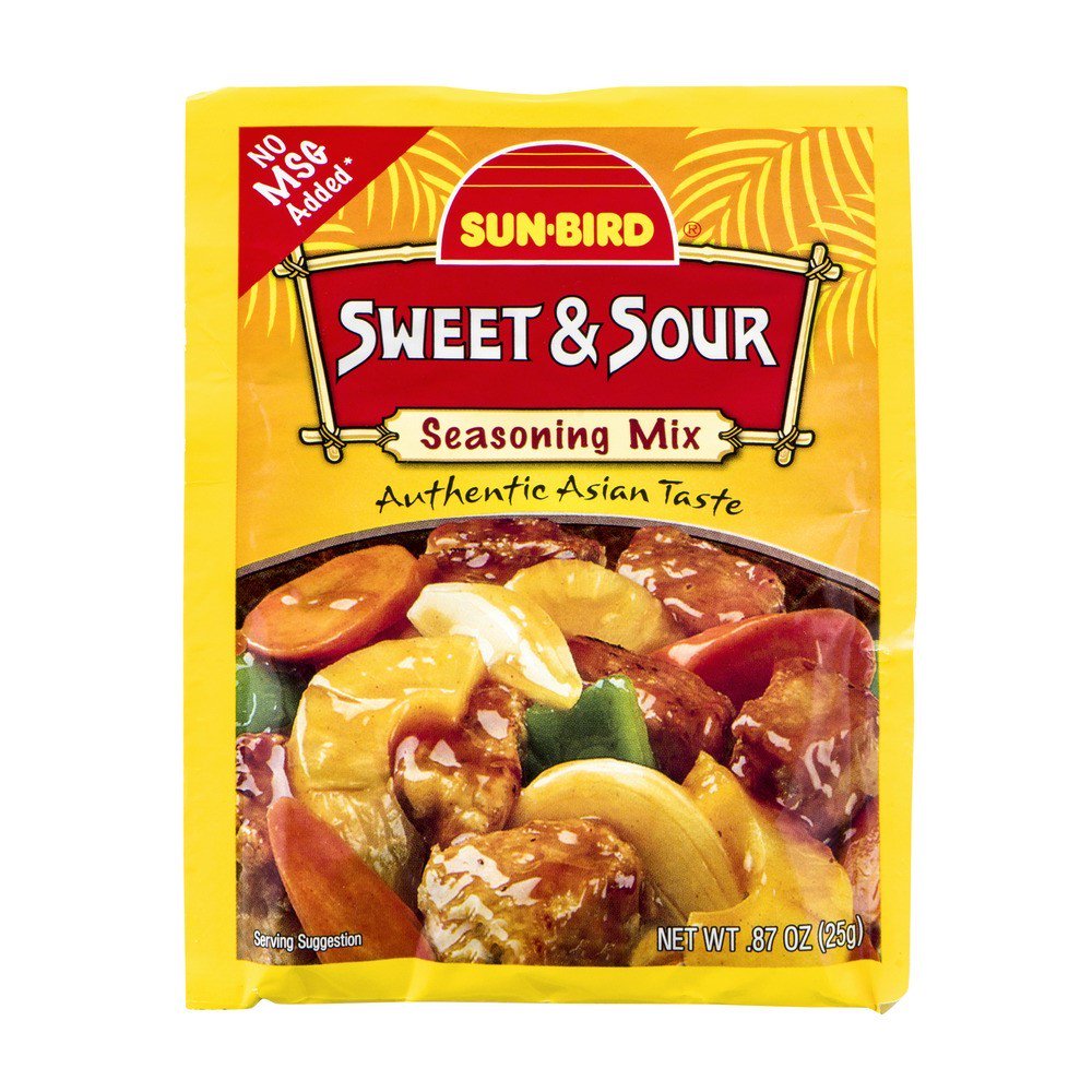 Sun-Bird Seasoning Mix, Sweet & Sour, 0.87 Oz - Walmart.com - Walmart.com