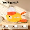 BESTSKY Yellow Duck Interactive Dog Feeder - Dog Puzzle Feeder Toy ...