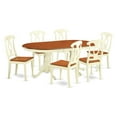 7 Pc Dining room set-Dining Table and 6 Dining Chairs - Walmart.com
