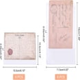 12Pcs 2 Style PVC Transparent Card Holder Self-adhesive Price Tag Label ...
