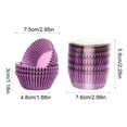 100PCS Food Grade Greaseproof Cupcake Liners, Disposable Baking Cups ...