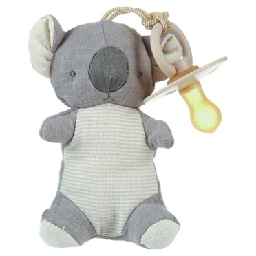 Itzy Ritzy Bitzy Pal Bear with Natural Rubber Pacifier 0m - Walmart.com