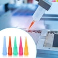 Uxcell 160Pcs Plastic Tapered Pinhead, 20 Gauge TT Adhesive Dispensing ...