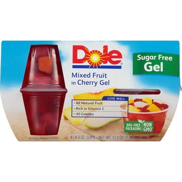 Dole Fruit in Gel Cups 16 Count - Walmart.com