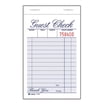 Adams® Guest Check Books, 1-Part, 3 3/8" x 5", 12 Pads Of 100 Sheets ...