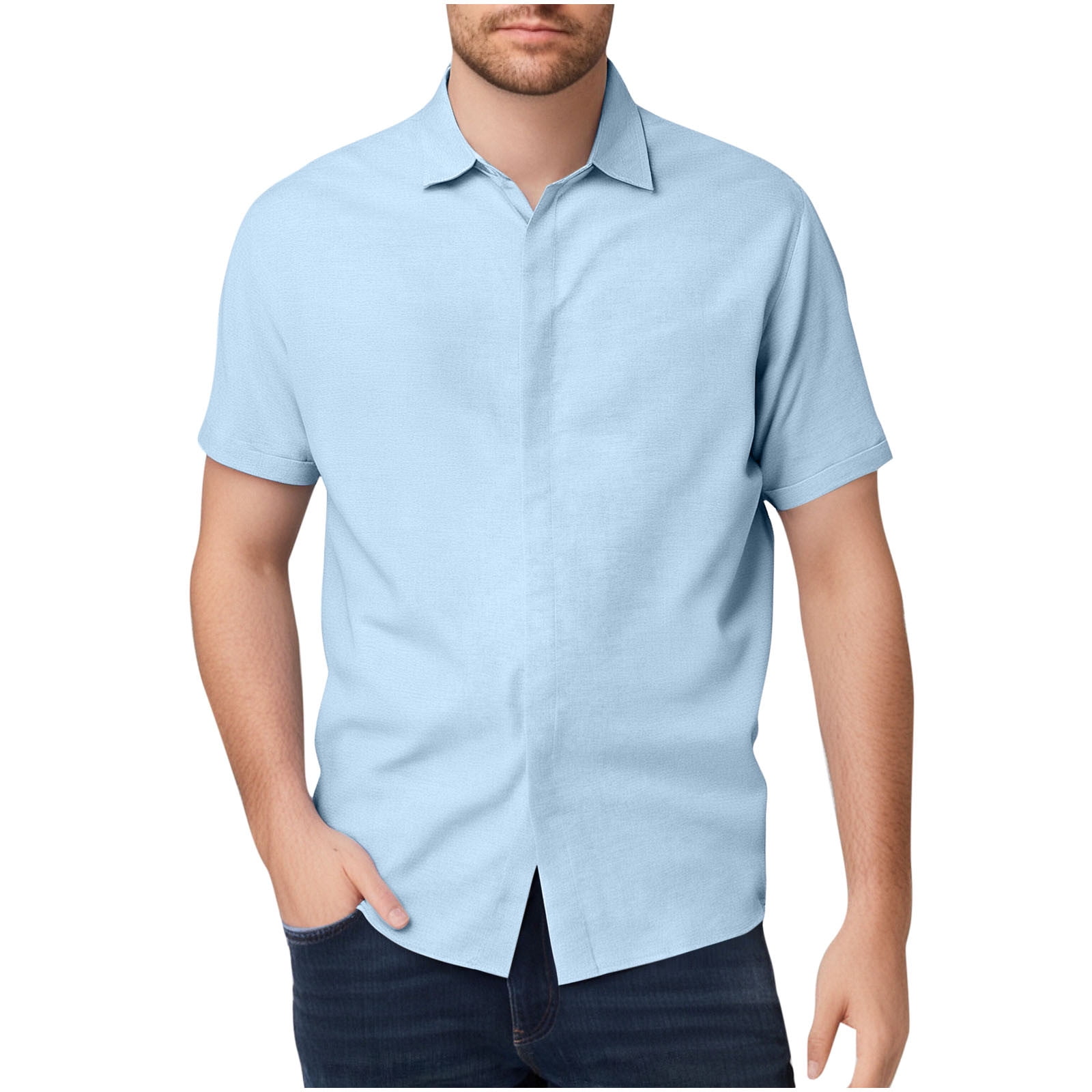 Click here for Cameland Dress Shirts For Men Short Sleeve T Shirt... prices