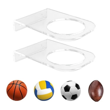 Racing Butterfly Wall Mounted Basketball Storage Rack Plastic Football ...