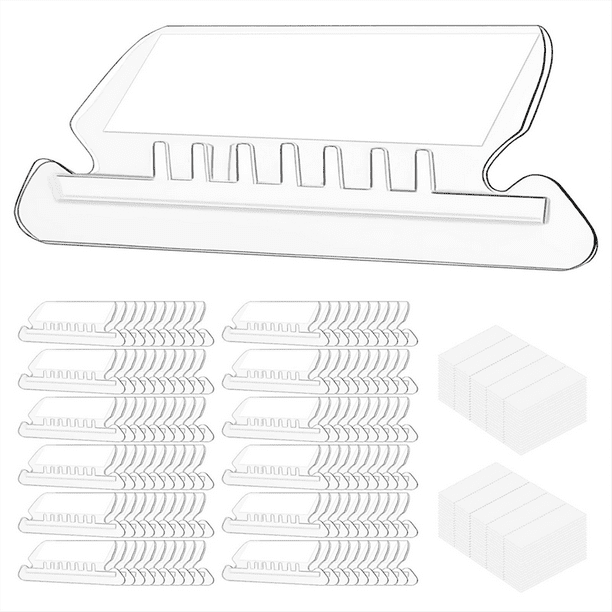 Hanging File Folder Tabs, 100 Pcs File Folder Tabs File Tabs for ...