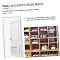 BUGUUYO 1pc Shoebox Floating Shoe Shelves Shoe Wall Mount Shoe Storage ...