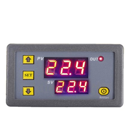 W3230 High Precision Temperature Controller Digital Display Thermostat Module Micro Temperature ...