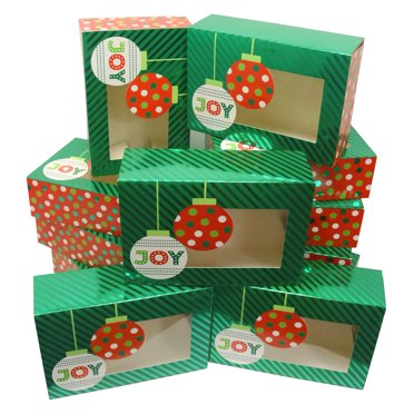 Walmart Christmas Baking Boxes for Cookies, Doughnuts, Xmas Holiday ...