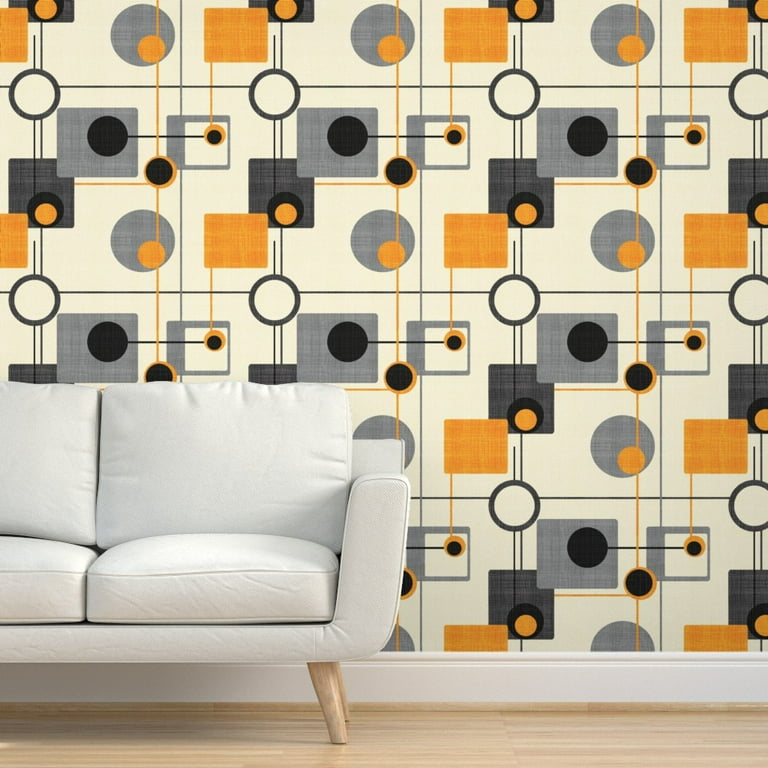 Retro Geometric Wallpaper