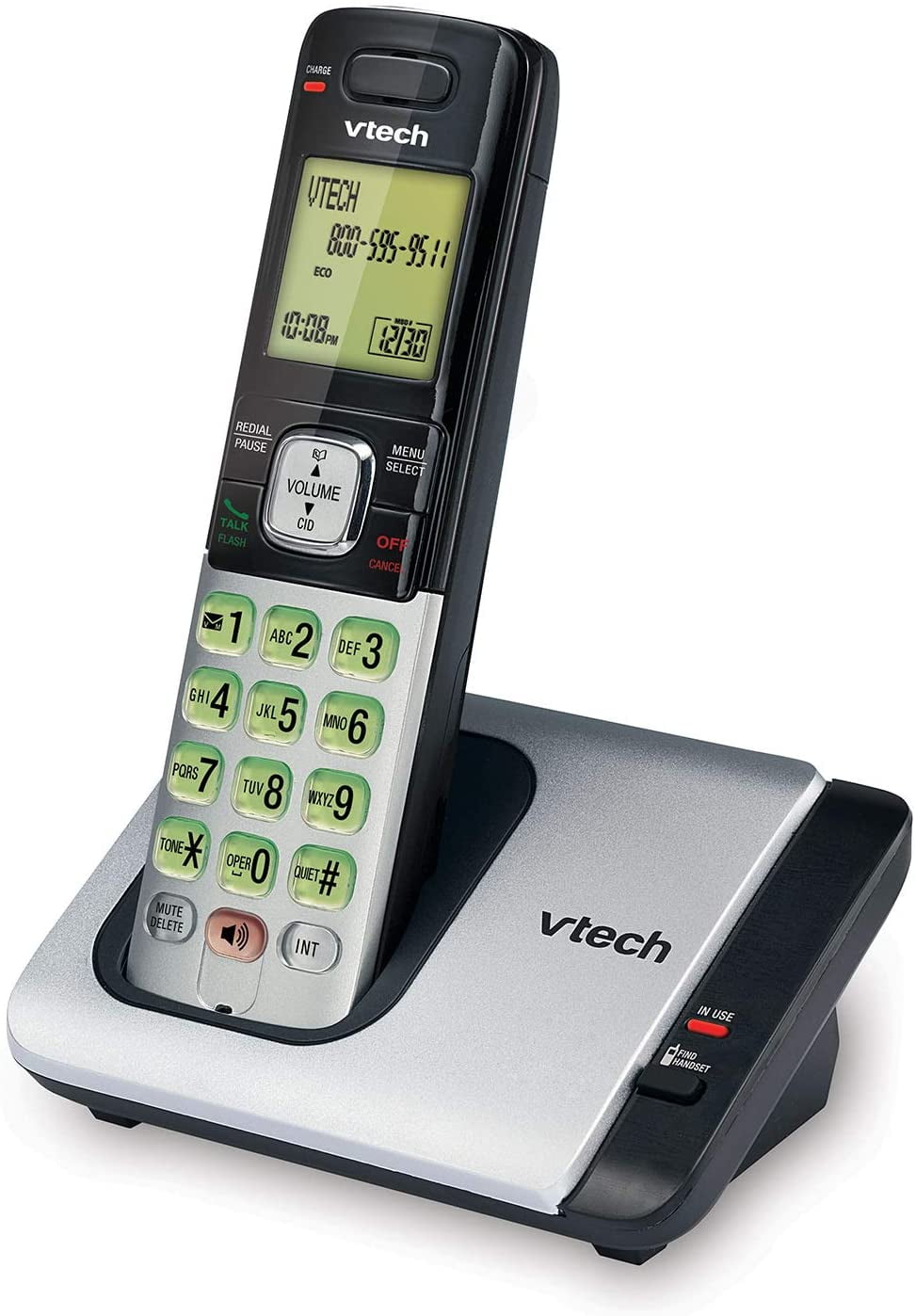 VTech CS6719-15 DECT 6.0 Cordless Phone with Caller ID/Call Waiting, 1 ... VTech CS6719-15 DECT 6.0 Cordless Phone with Caller ID/Call Waiting, 1 ...