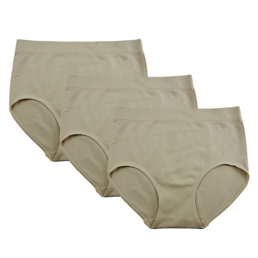 Click here for Fem Intimates Seamless Textured Full Brief - 3 Pk prices