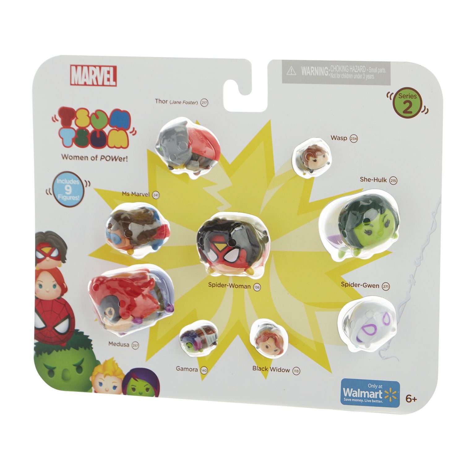 Click here for Disney Tsum Tsum Marvel Tsum Tsum Female Power 9 P... prices