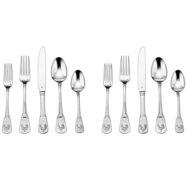 Cuisinart Elite French Rooster 20-Piece Flatware Set - Walmart.com