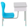 My Life As Student Desk with Blue Chair for 18-inch Dolls Classroom ...