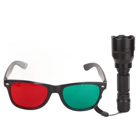 Penlight Ophthalmic Tester, Flashlight Red Green Glasses Long Life ...