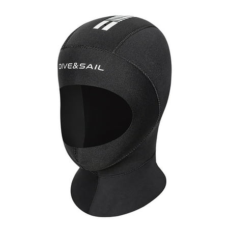 DIVE SAIL 5MM Diving Caps Adult Hat Cap Thermal CR Super Elastic ...