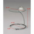 KB 19 x 16 x 16 in. End Table - Chrome - Walmart.com