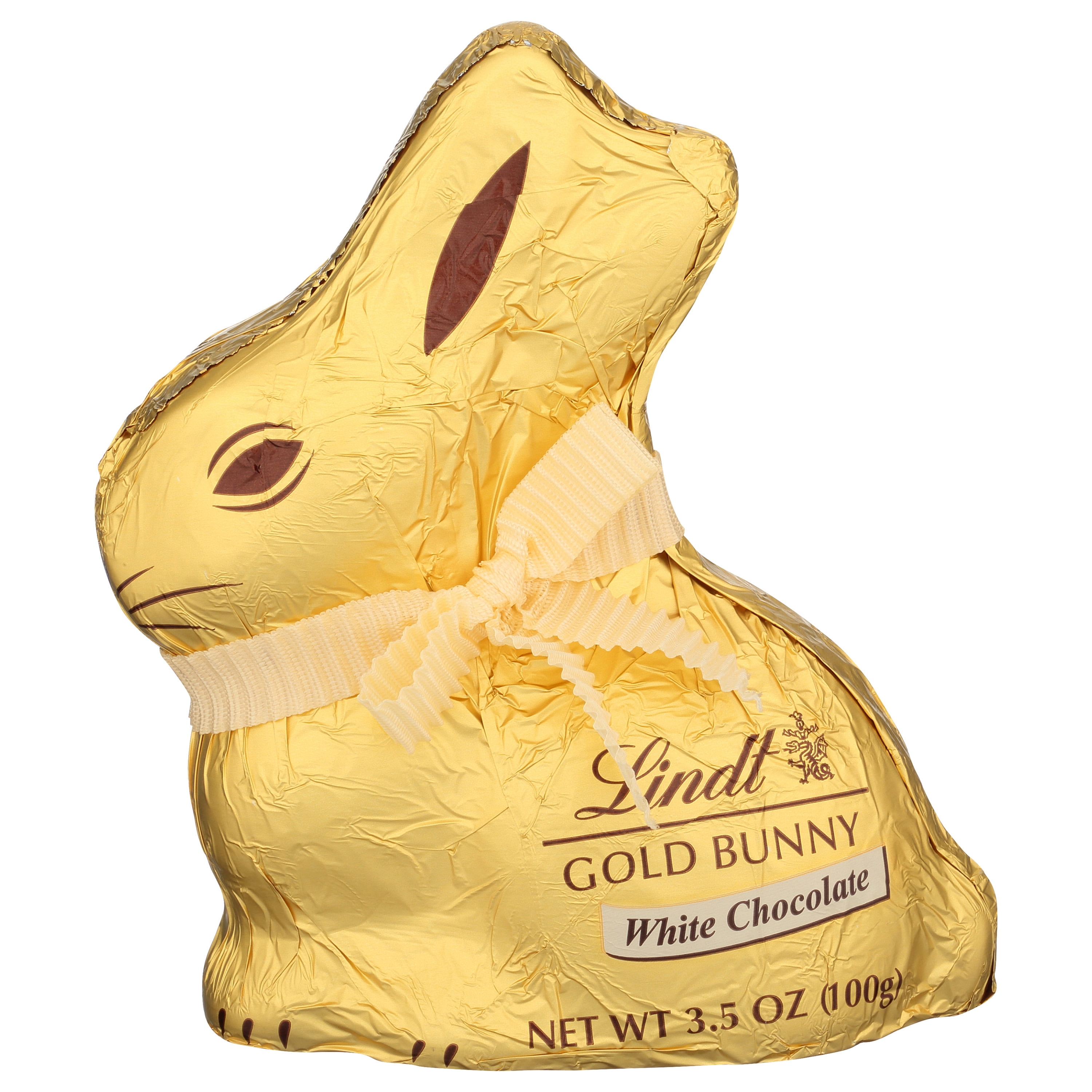 Lindt Gold Bunny, White Chocolate, Easter Chocolate Candy Bunny, 3.5 oz ...