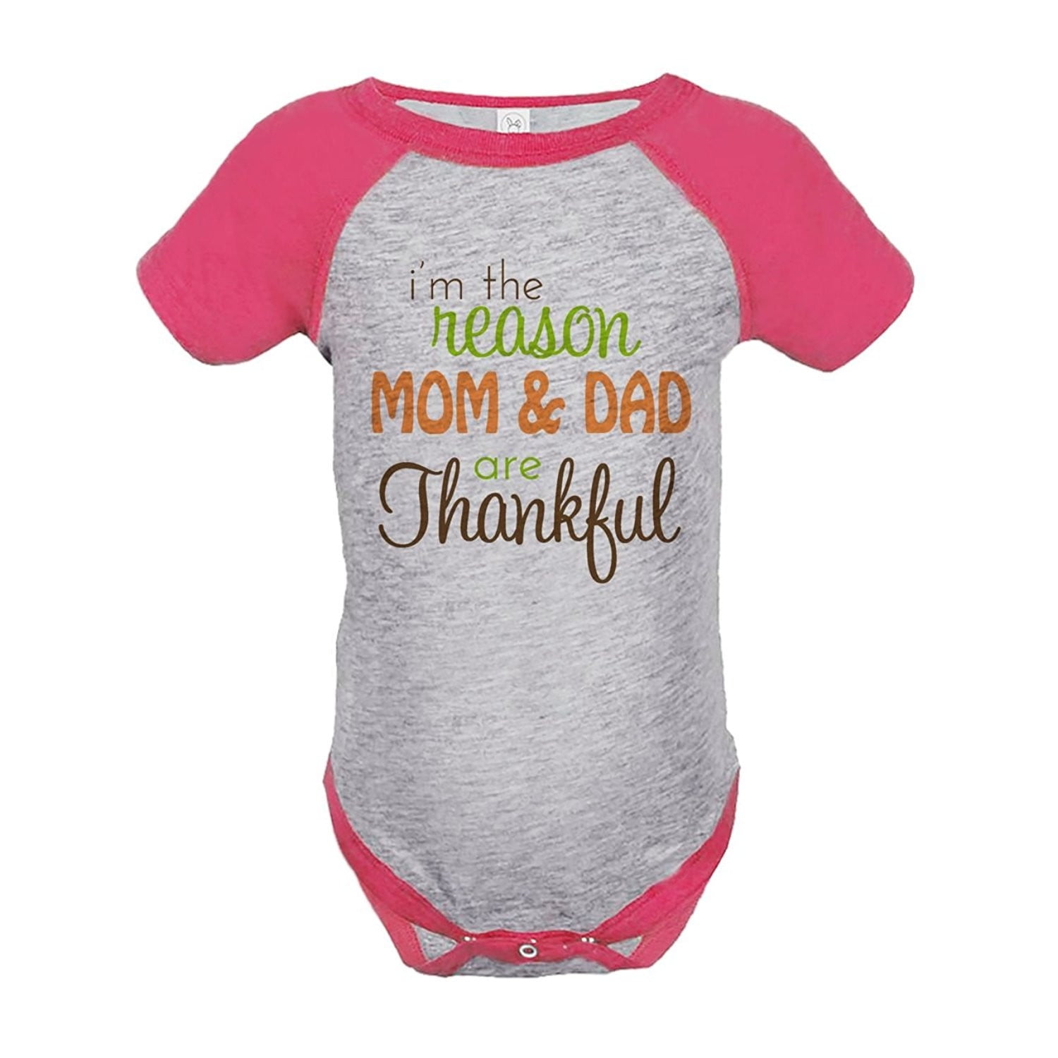 Custom Party Shop Baby's I'm The Reason Mom and Dad Are Thankful ...