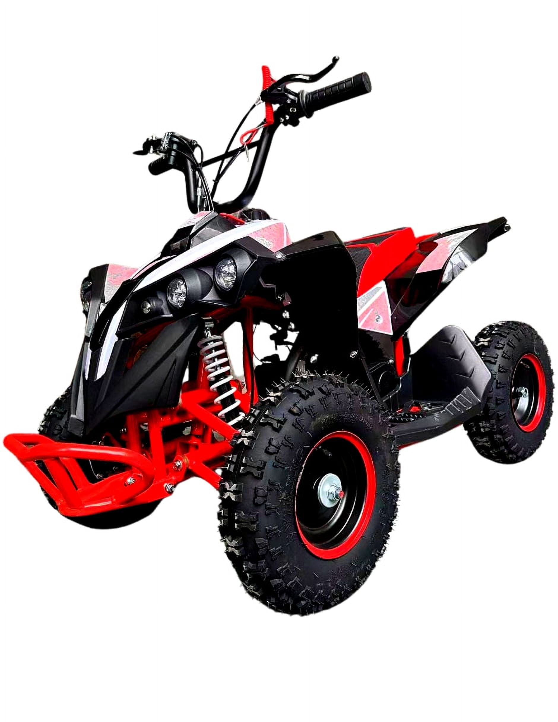 Mini Cuatrimoto ATV07 Rojo con Negro Motor 49cc Encendido Electrico | Bodega Aurrera en línea