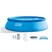 Intex 15' x 48" Easy Set Swimming Pool Kit w/ 1000 GPH GFCI Filter Pump ...