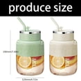 Travel Friendly Portable Blenders Cup 800ml Capacity Ice Crushing ...