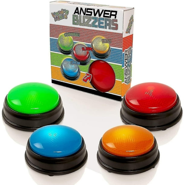 Buzzers Quizzes Sounds Quiz Answer Lights - Walmart.ca