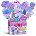 BVEHSR Unicorn Crunchy And Butter Slime Kit, Multicolor, Glitter Tubes ...