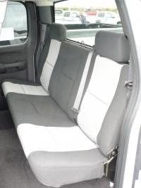 C1102 2007-2013 Chevy Silverado and Avalanche Xcab Rear Solid Bench ...