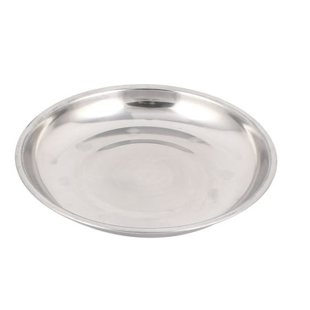 7.7 Inch Diameter Kitchen Round Shaped Strainless Steel Dish Plate ...