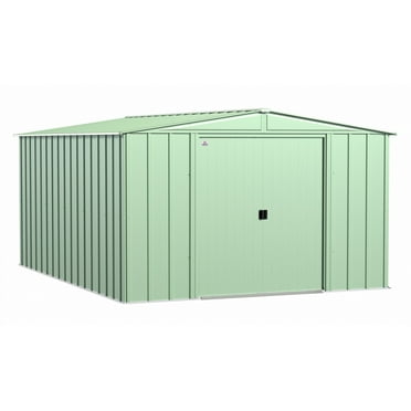 Arrow Classic 14x12 Metal Shed - Durable Steel Building for Backyard ...