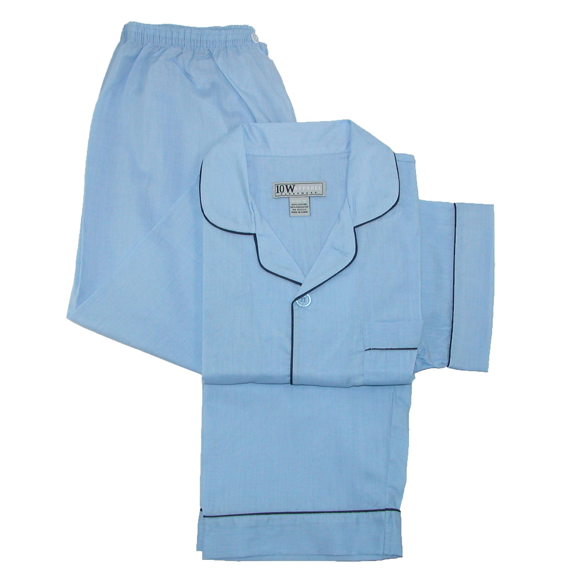 Click here for Ten West Apparel Short Sleeve Long Leg Solid Pajam... prices