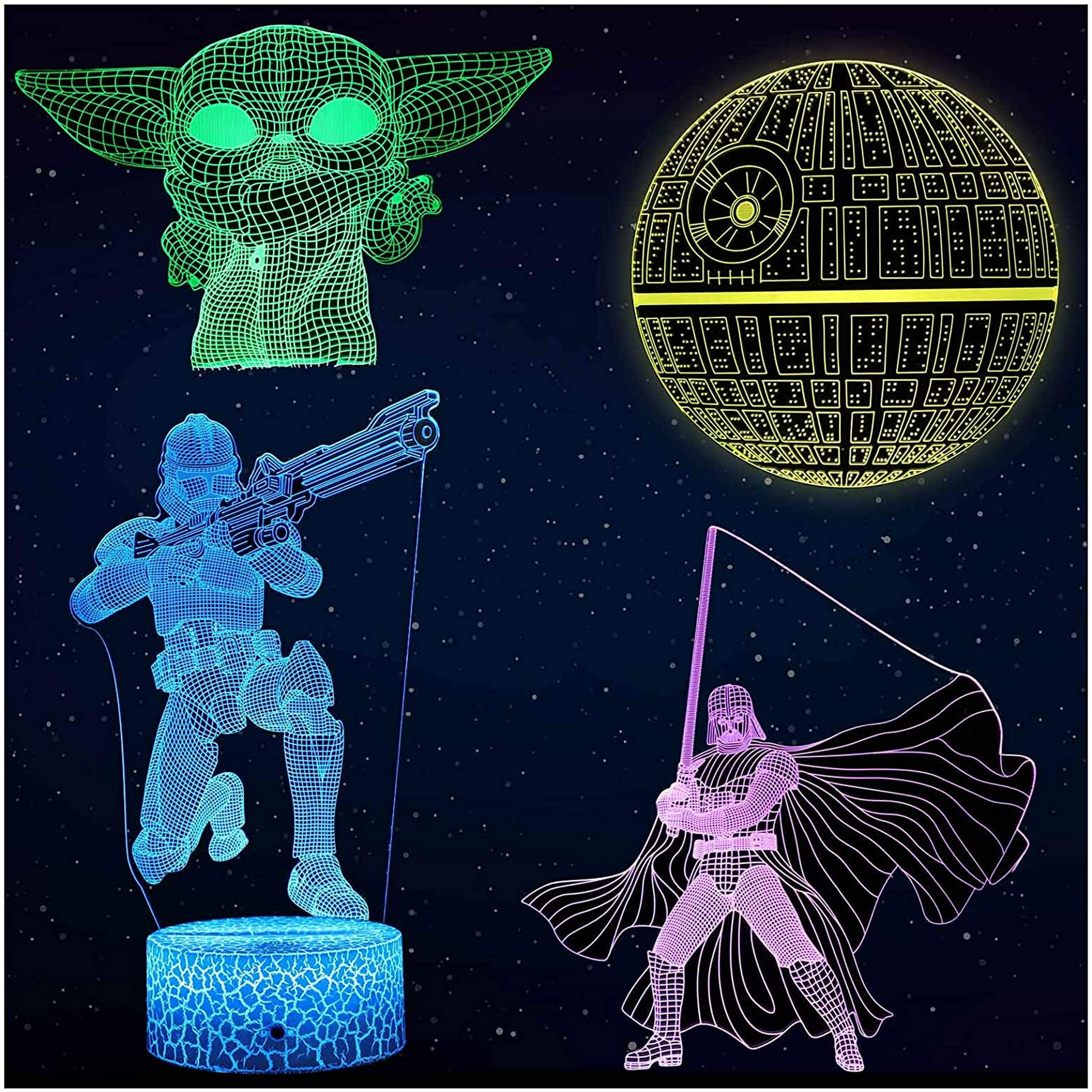 Click here for Unbranded Star Wars Gifts 3d Night Light For Kids... prices
