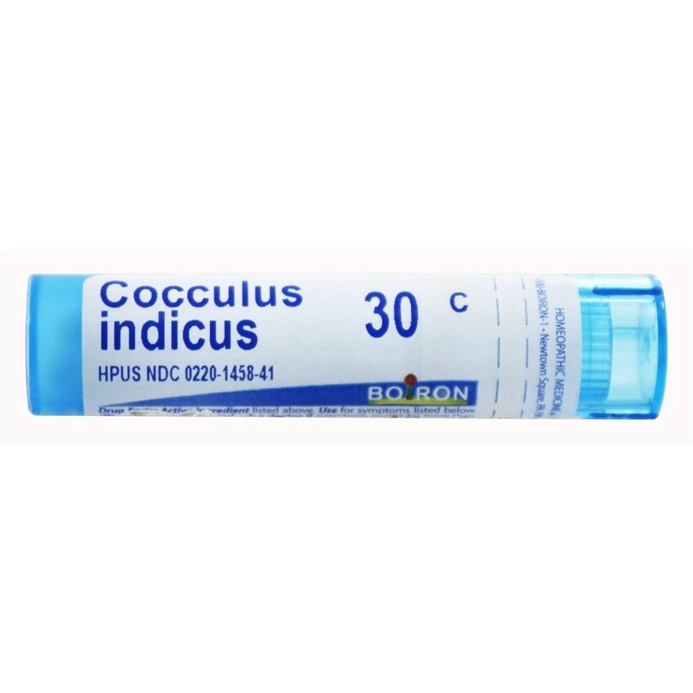 Boiron - Cocculus Indicus 30 C - 80 Pellets - Walmart.com - Walmart.com